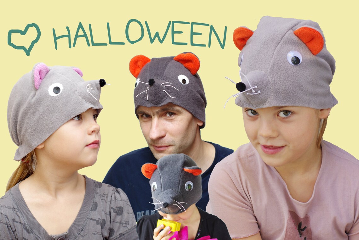 Mouse Costume Hat for Girls Animal Carnival Costume Hat - Etsy