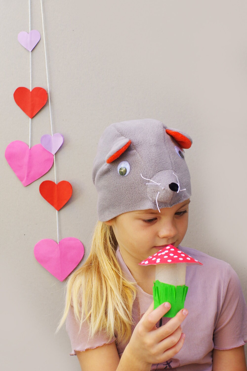 Mouse Costume Hat for Girls Animal Carnival Costume Hat - Etsy