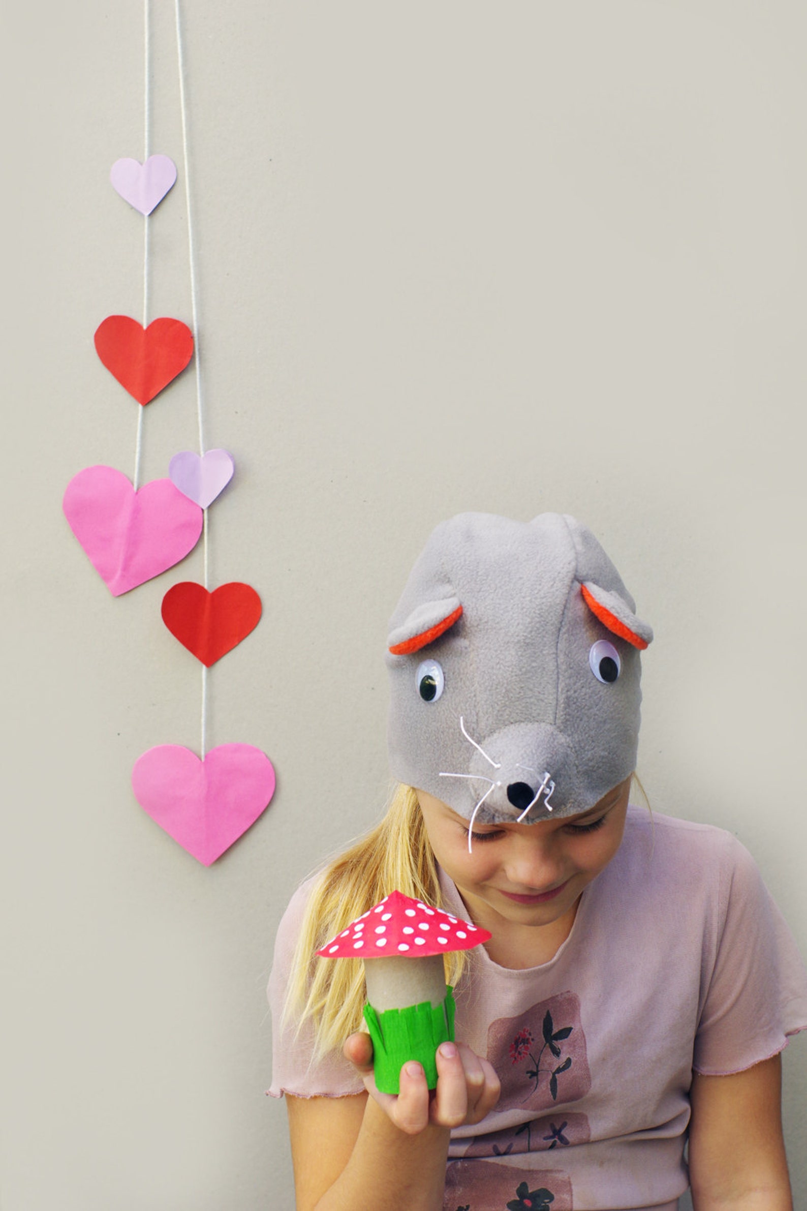 Mouse Costume Hat for Girls Animal Carnival Costume Hat - Etsy