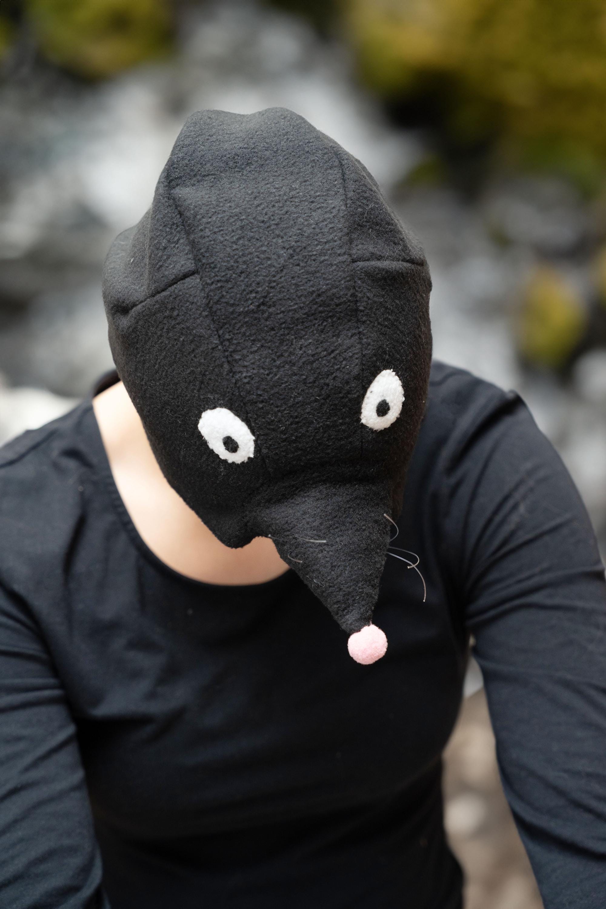 Mole Costume Hat for Adult, Handmade Costume / Mole Dress up Hat for ...