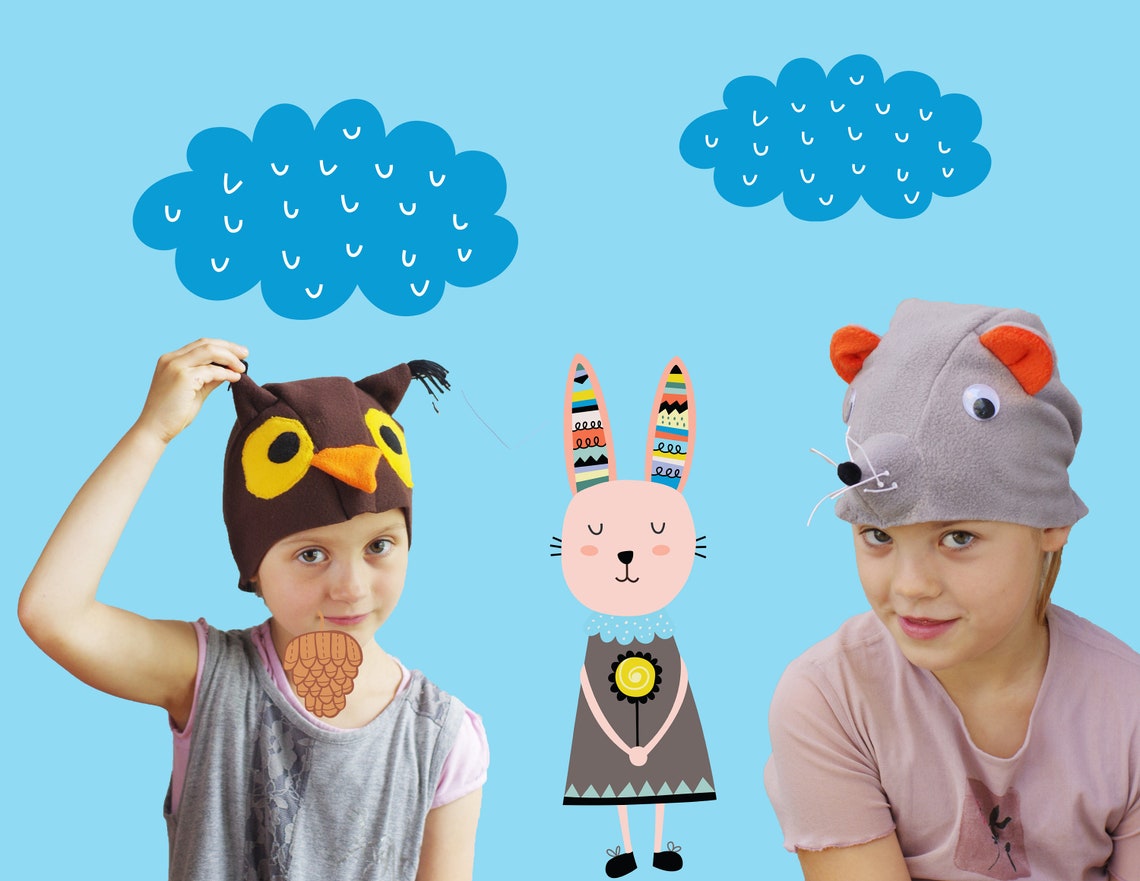 Mouse Costume Hat for Girls Animal Carnival Costume Hat - Etsy