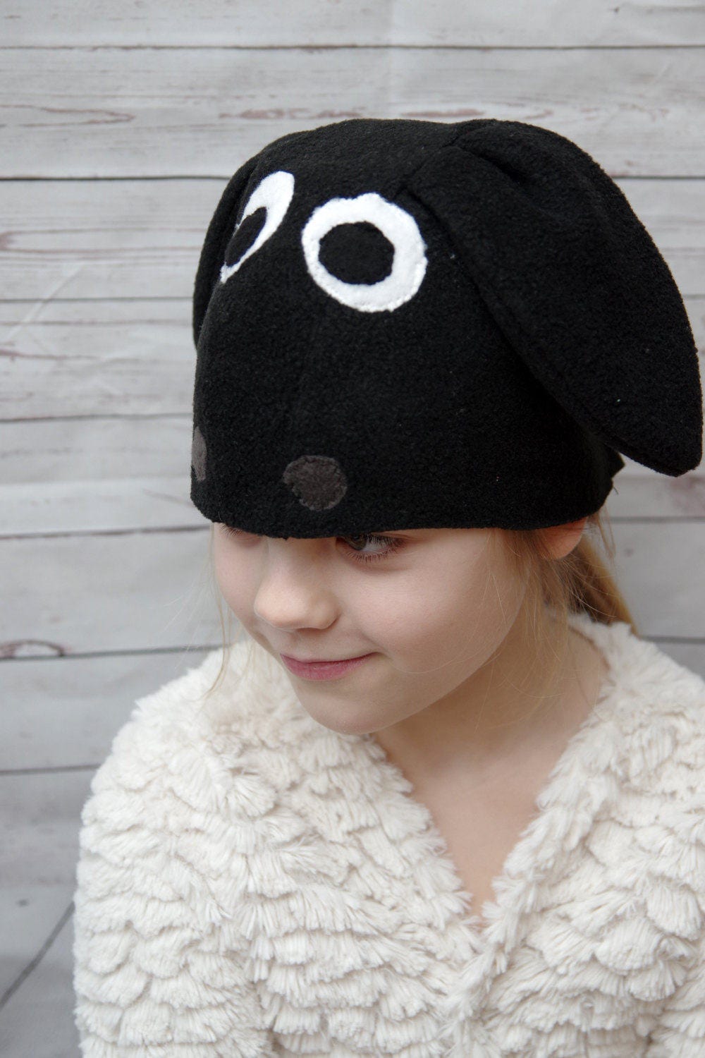 Sheep Halloween Costume for Kids, Black Lamb Costume Hat, Be Cool in ...
