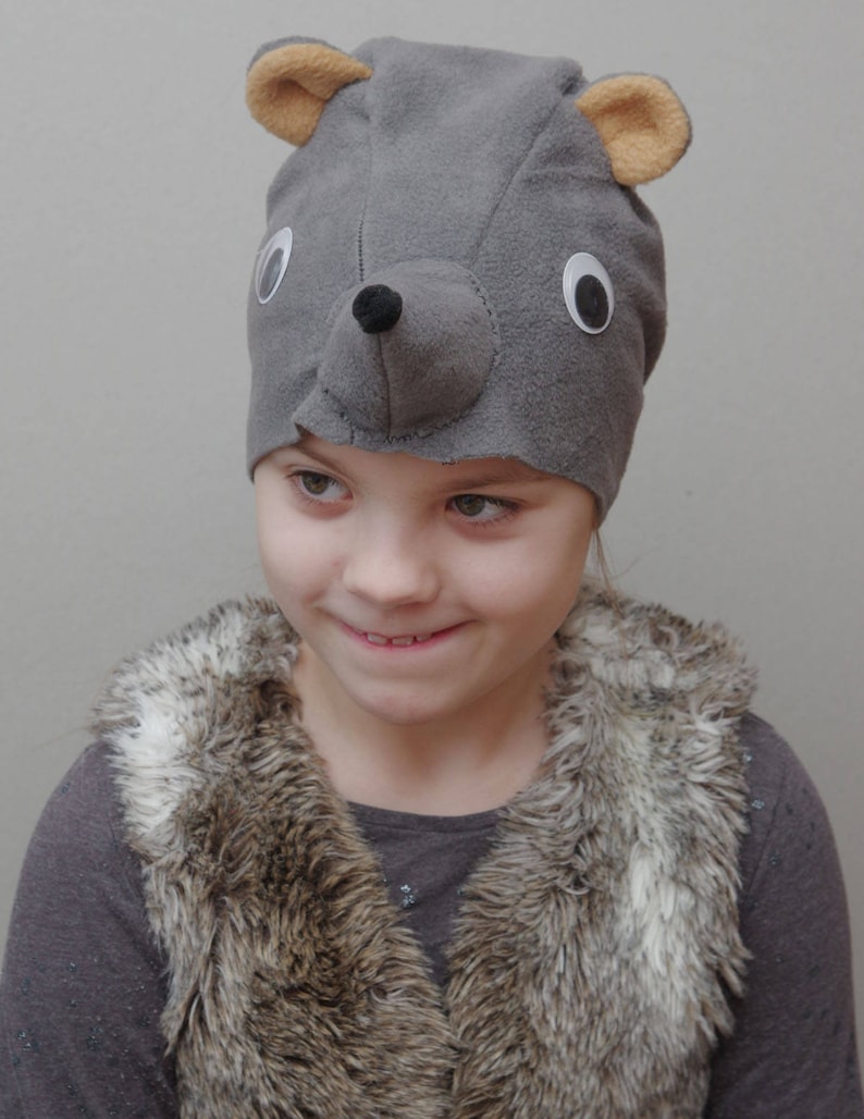 Rat Halloween Costume Hat for Kids, Girl and Boy, Toddler and Child ...
