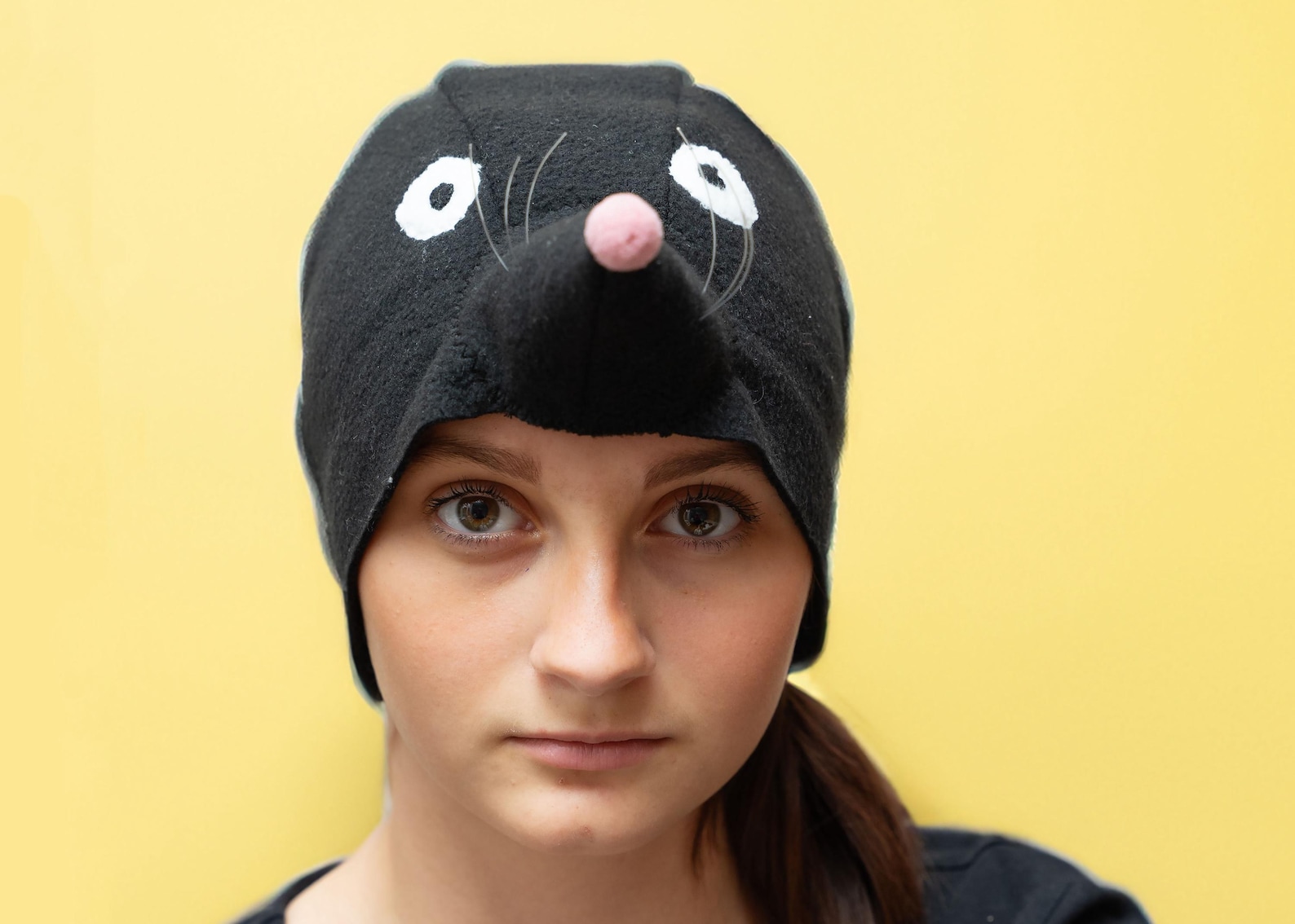 Mole Costume Hat for Adult, Handmade Costume / Mole Dress up Hat for ...