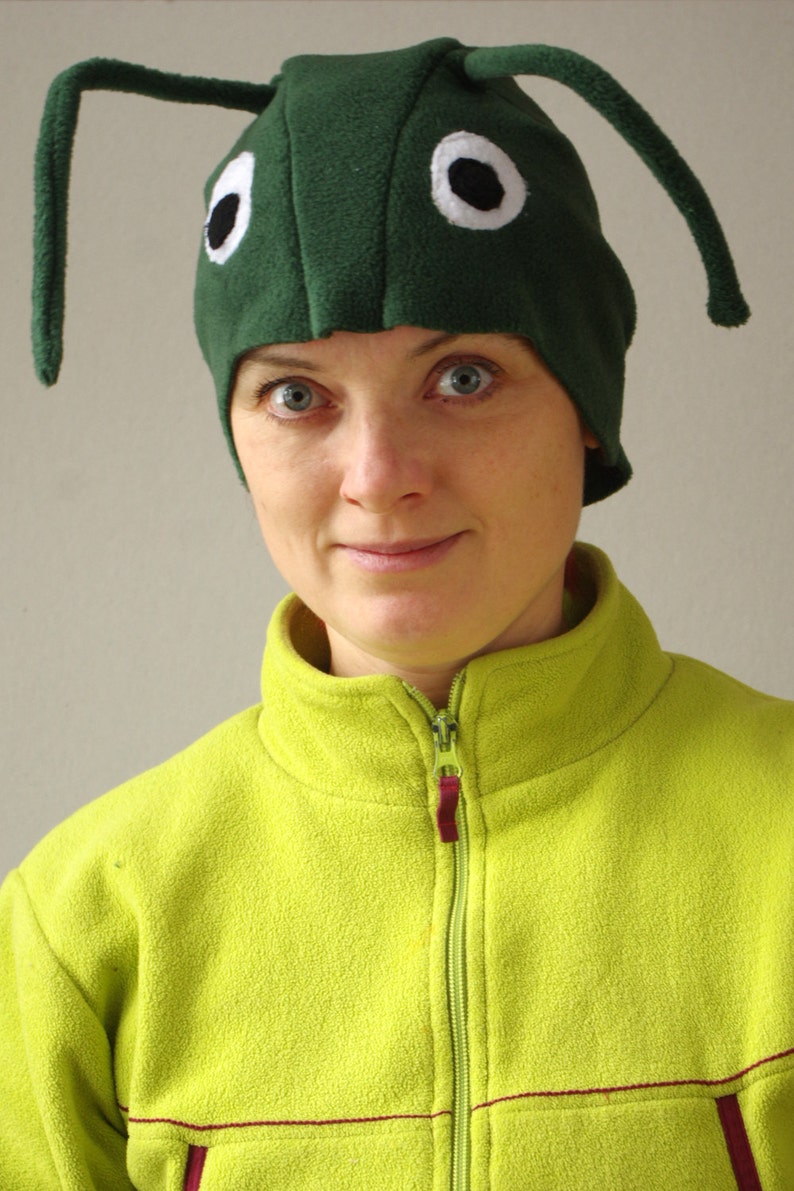 Adult Costume Hat Halloween Grasshopper Bug Feeler Hat, Have Fun in ...