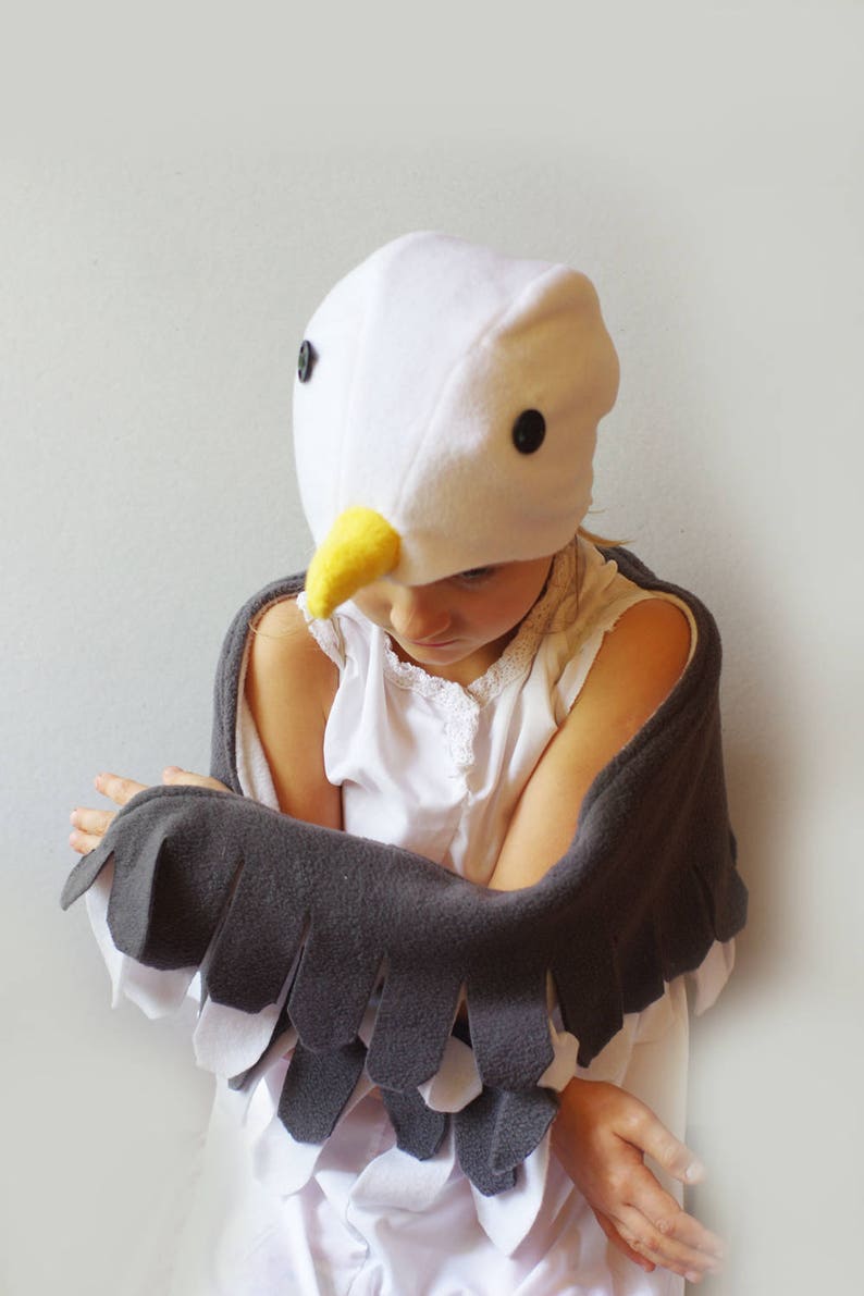 Kids Seagull Costume Hat, Kids Halloween Costume, Seagull Hat, Toddler ...