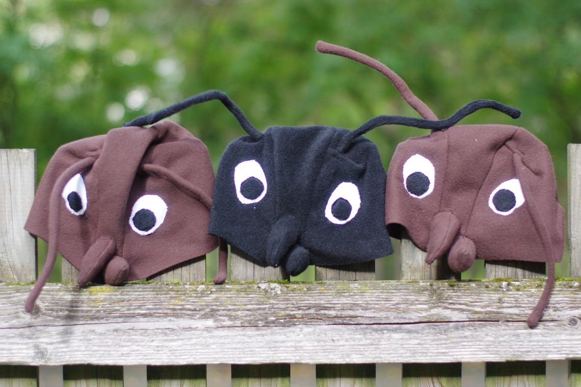 Red Ant Costume Hat Bug Feeler Hat Bug Costume Have Fun - Etsy