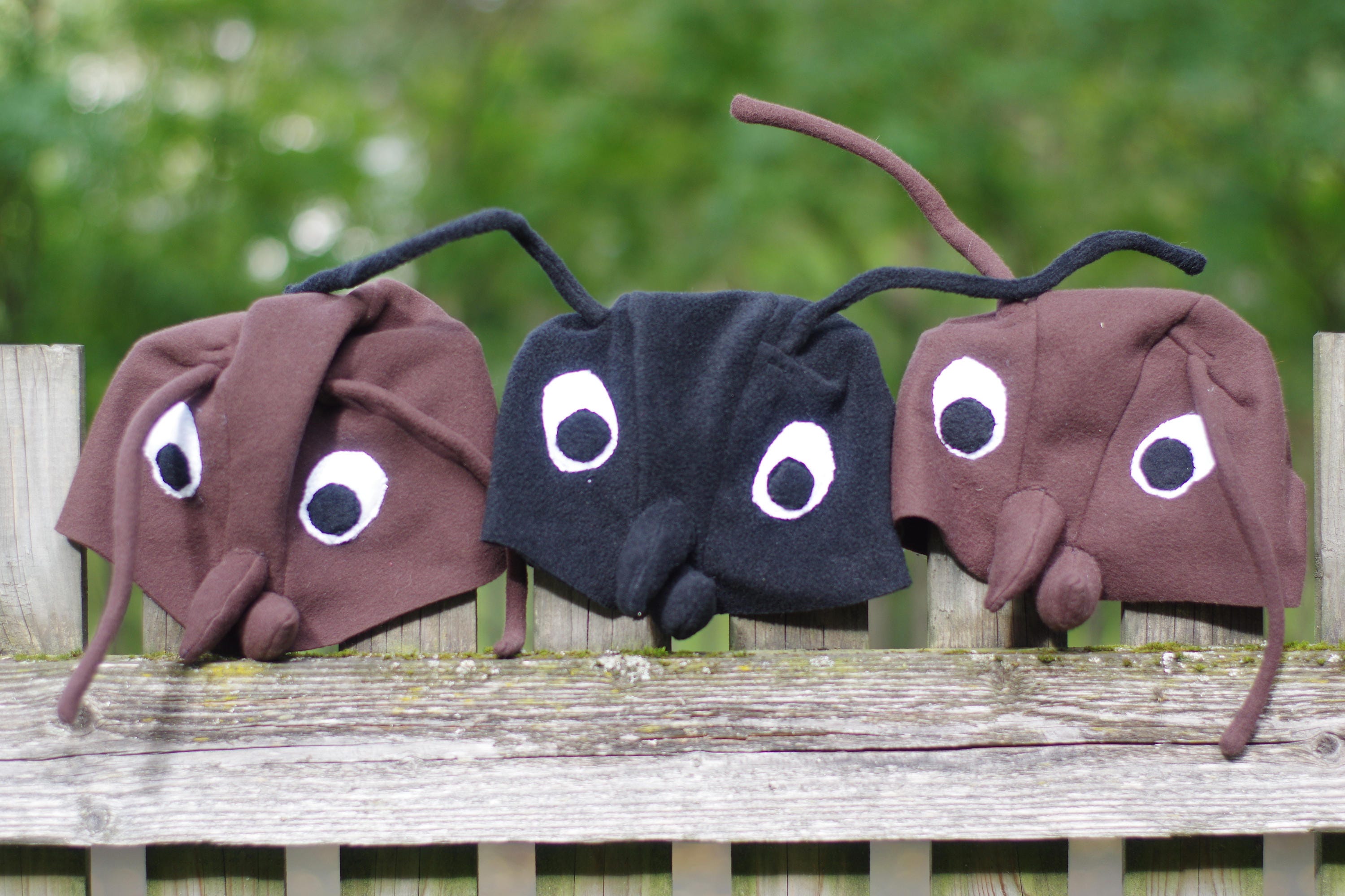 Adult Halloween Costume Hat, Black Ant Hat, Bug Feeler Hat, Bug Costume ...