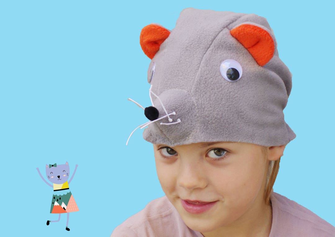 Mouse Costume Hat for Girls, Animal Carnival Costume Hat, Toddler ...