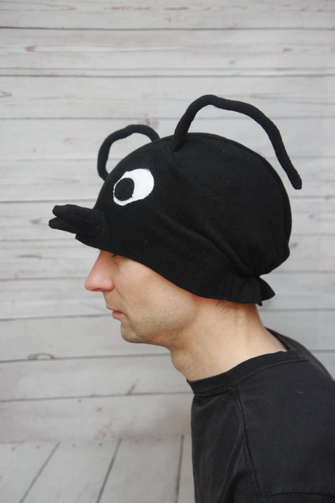 Adult Halloween Costume Hat, Black Ant Hat, Bug Feeler Hat, Bug Costume ...