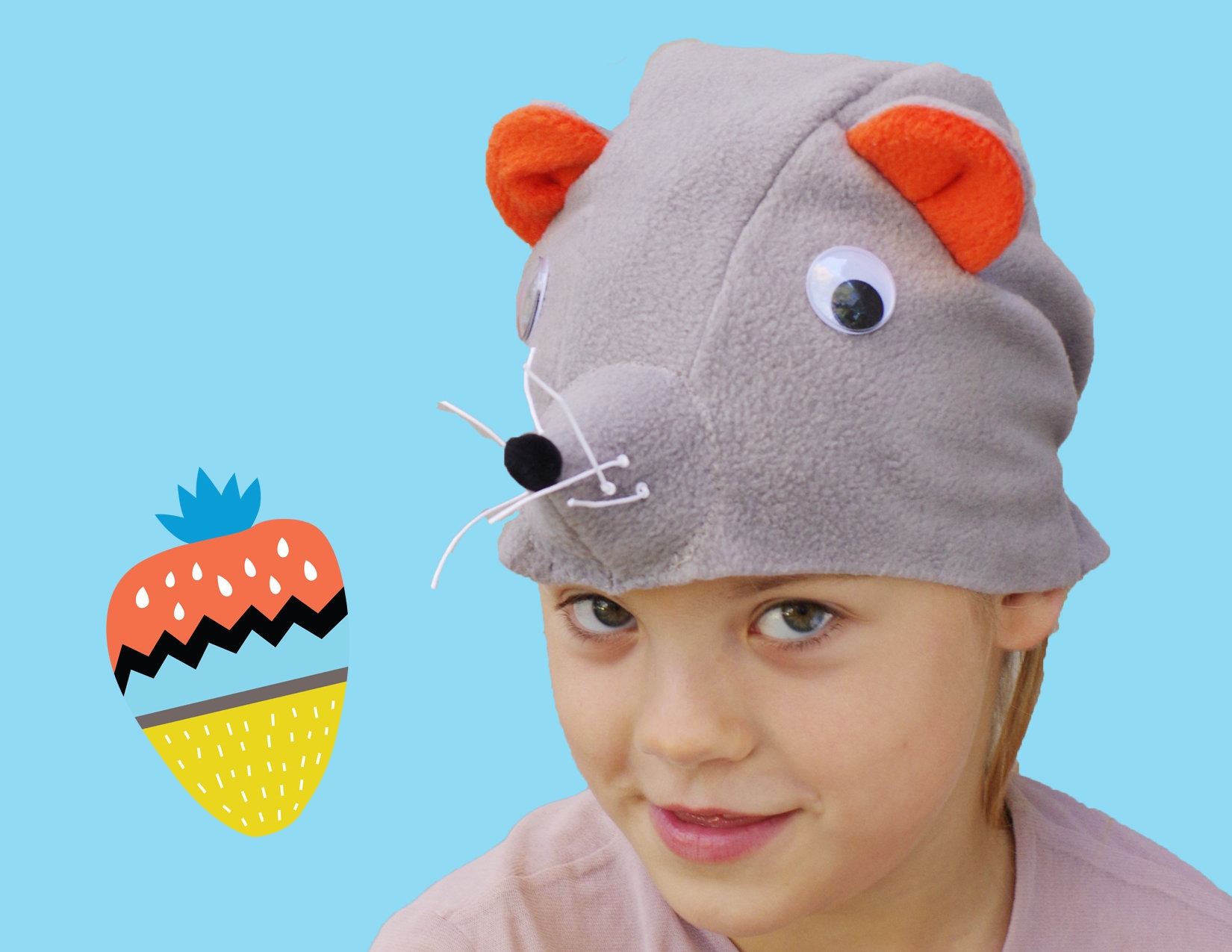 Mouse Costume Hat for Girls Animal Carnival Costume Hat - Etsy