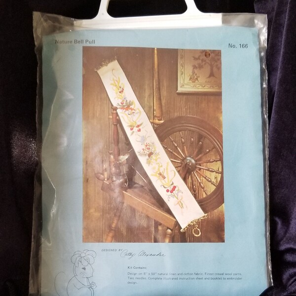 Crewel Bell Pull Kit - Etsy