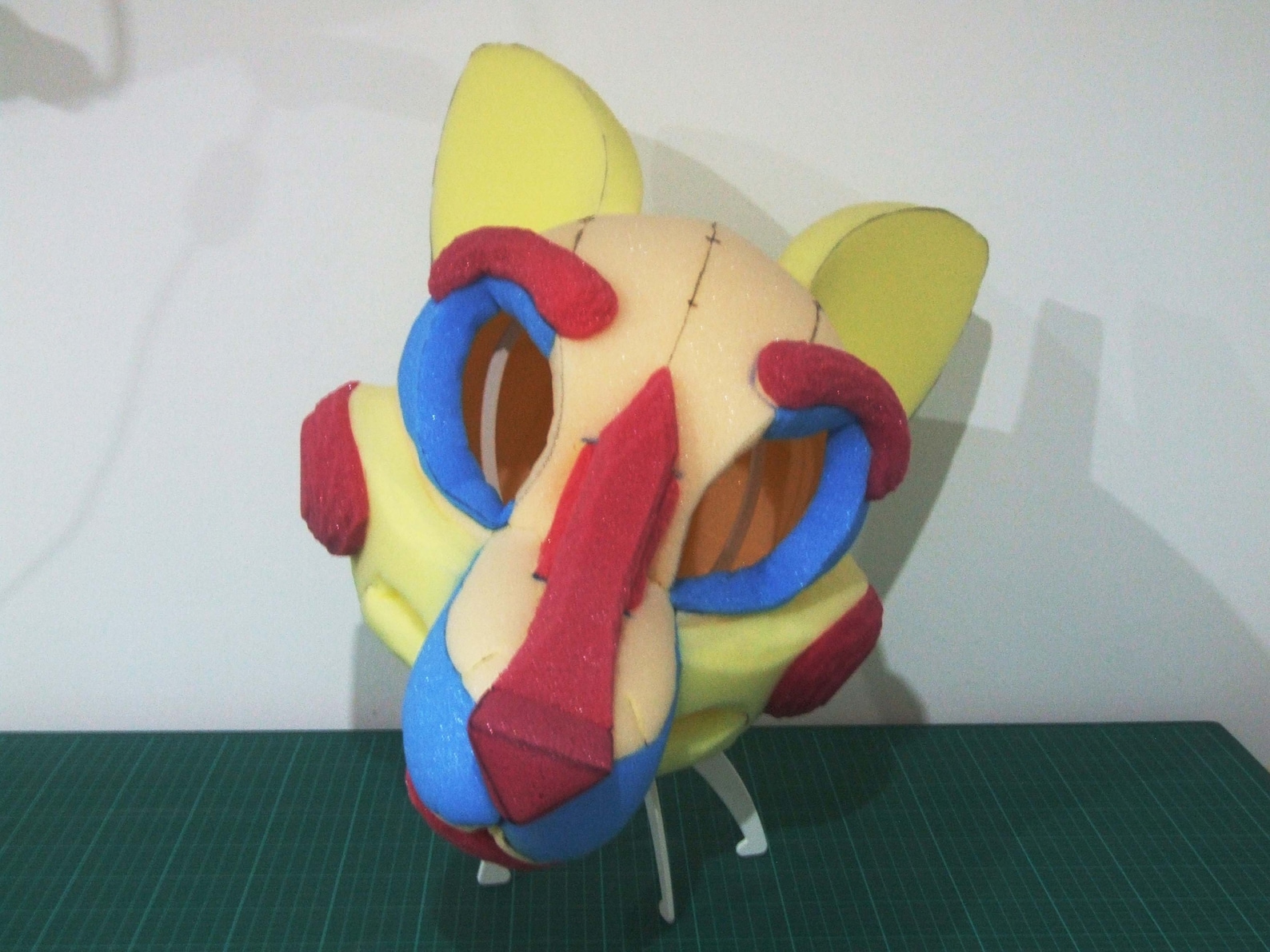 Fox Fursuit Head Template Canine Digital PDF Pattern for - Etsy UK