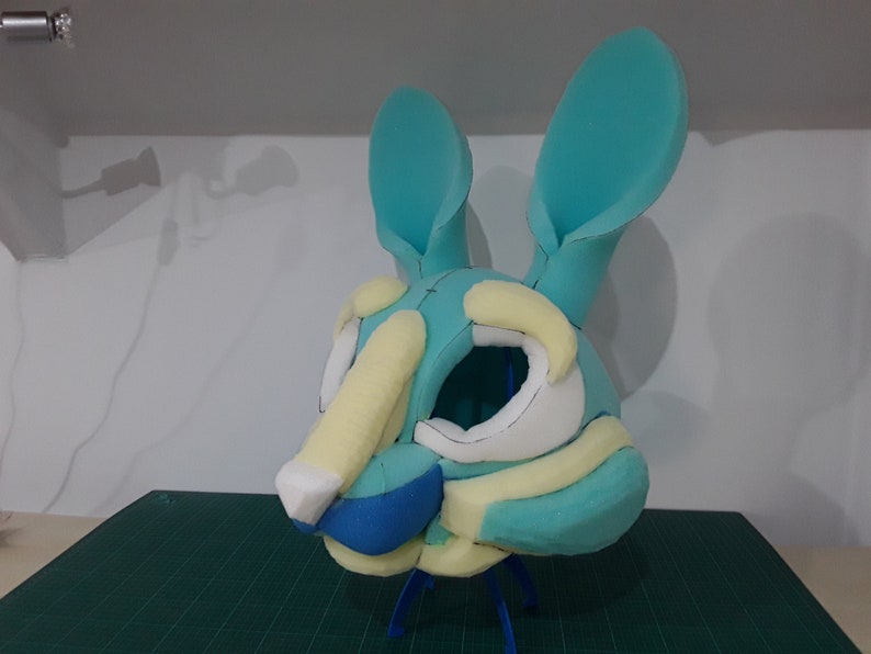 Bunny Rabbit Fursuit Headbase Furry Foam Fursuit head base | Etsy