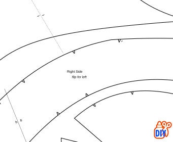 Tokoyami Foam Head Template | Fumikage Helmet, Pepakura Unfold Pattern ...
