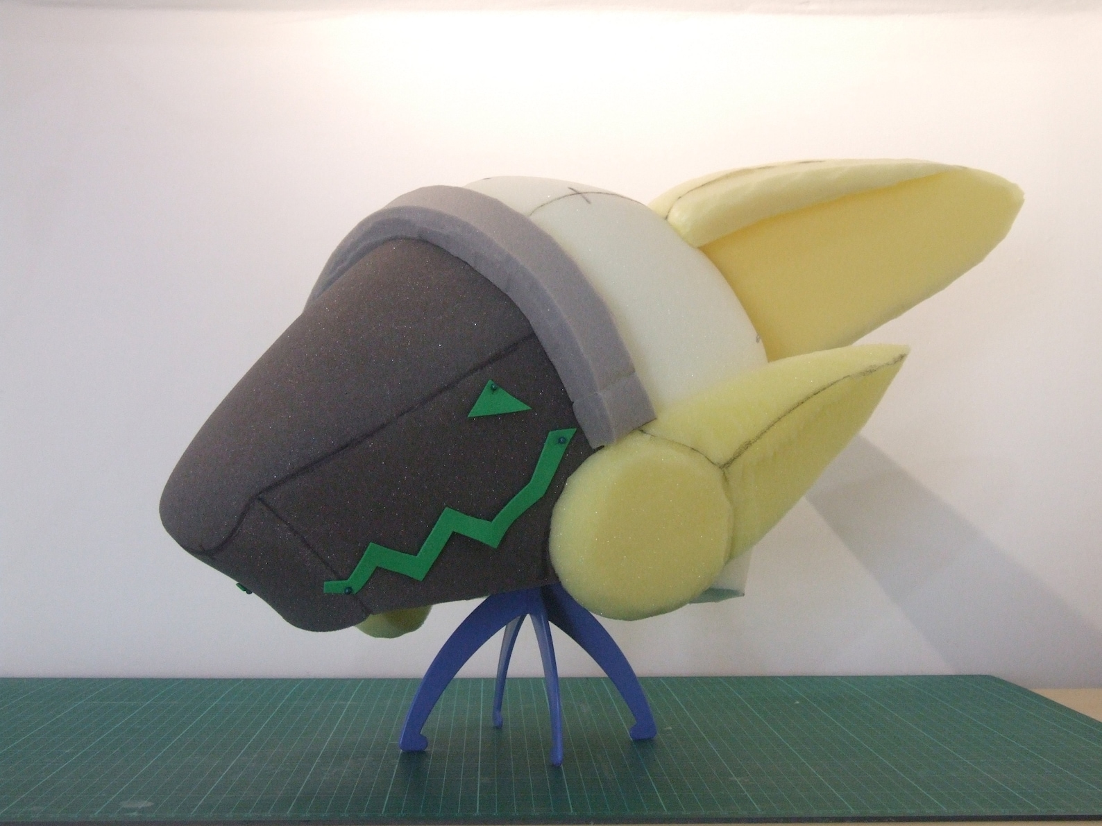 Protogen Fursuit Head Template Digital PDF Pattern for DIY - Etsy New ...