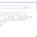 Neon Genesis Evangelion Pallet Gun / Assault Rifle, Blueprint Make Your ...