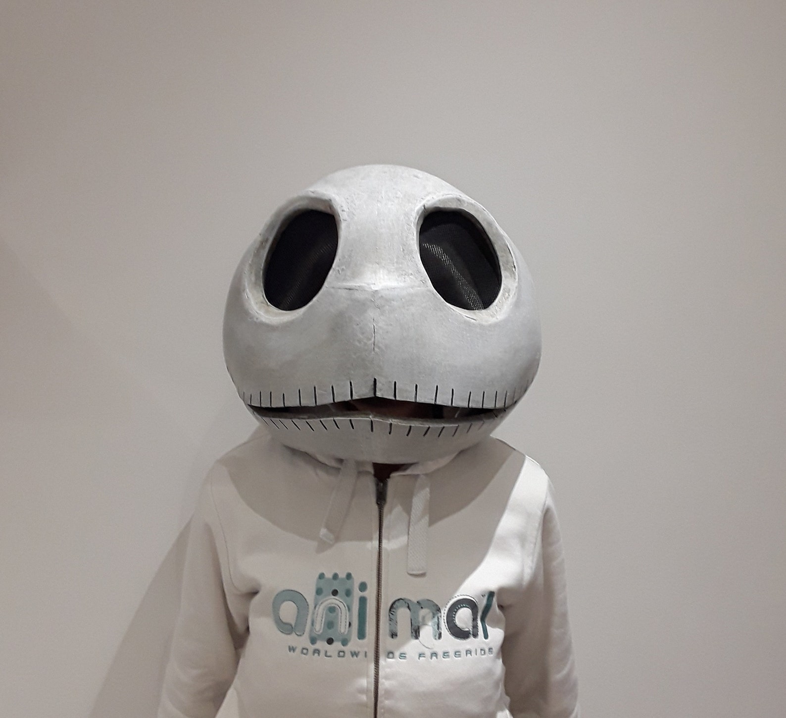 Jack Skellington Pattern Template, Foam Costume Head Mask Digital ...