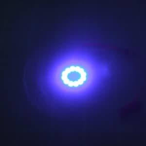 Large 10cm, Circle Ring Cyberpunk Light up Cosplay, Iron Man, Cyborg ...