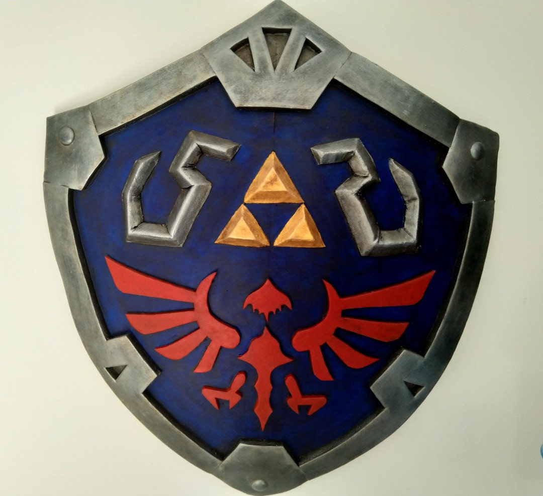 Hylian Shield EVA Foam Template: BOTW & Skyward Sword (digital Pattern ...