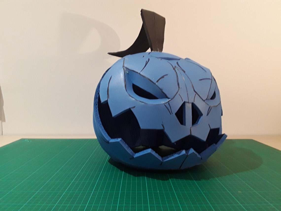 Pumpkin Head Costume Template: DIY Halloween Mask (PDF Pattern) - Etsy