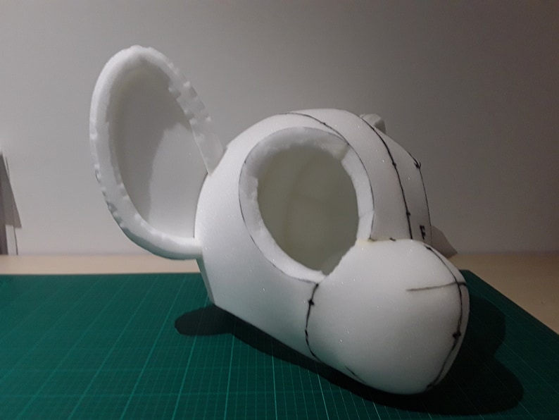 MLP Style Fursuit Head Base Pattern, PDF Digital Template, My Little ...