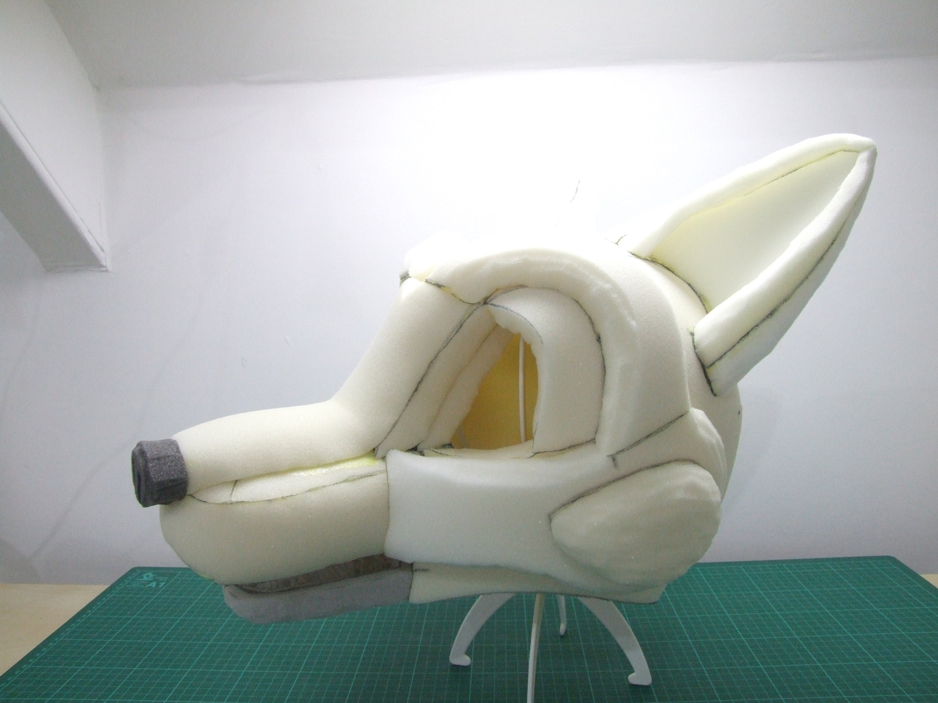 Wolf Fursuit Head Base Fox PDF Digital Template Pattern Make - Etsy ...