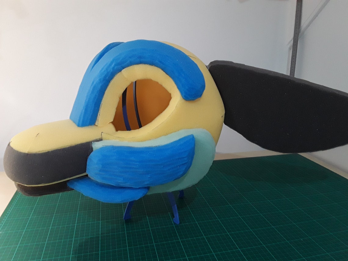 Angel Dragon Fursuit Head Base Template Digital Pattern | Etsy