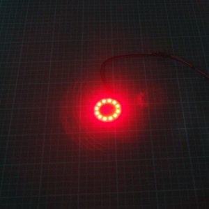 Large 10cm, Circle Ring Cyberpunk Light up Cosplay, Iron Man, Cyborg ...