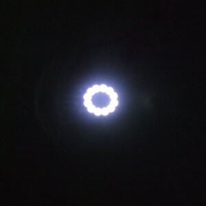 Large 10cm, Circle Ring Cyberpunk Light up Cosplay, Iron Man, Cyborg ...
