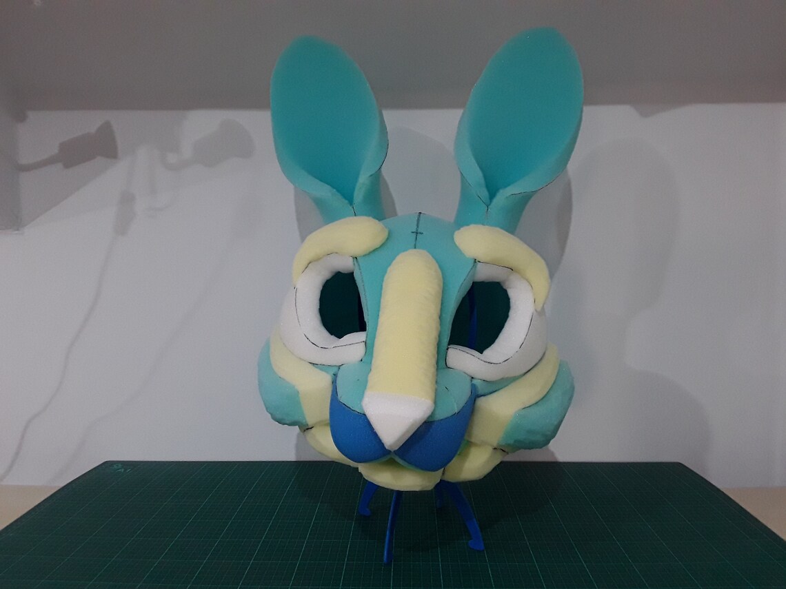 Bunny Rabbit Fursuit Headbase Furry Foam Fursuit head base | Etsy