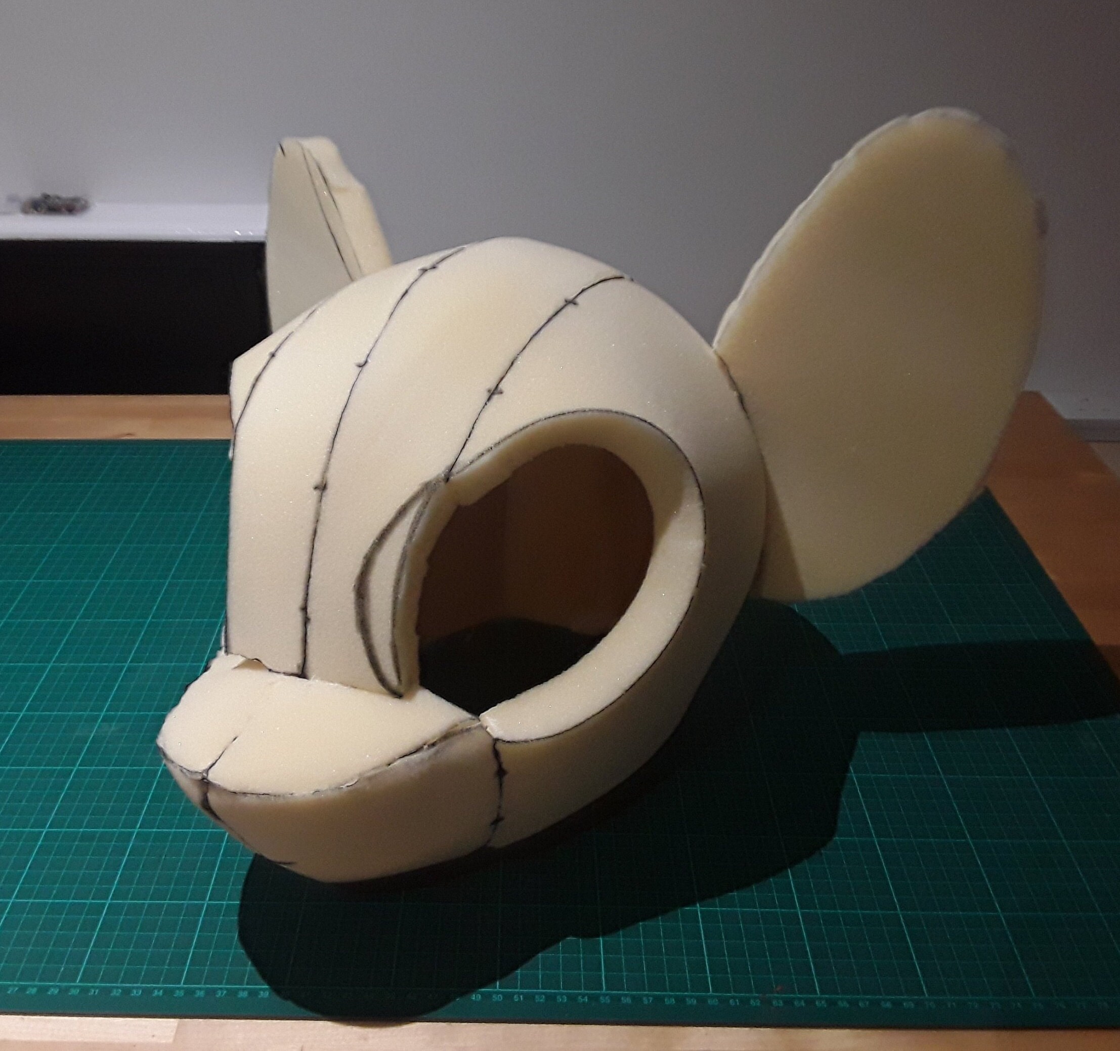 MLP Fursuit Head Base Horse Pattern My Little Pony Template - Etsy ...