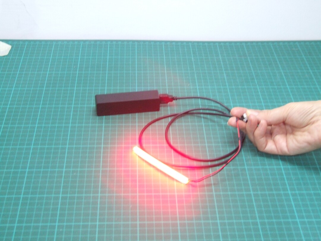 Helmet Cyclops Visor LED Light Strip Red LED Light, Xmen Cosplay - Etsy