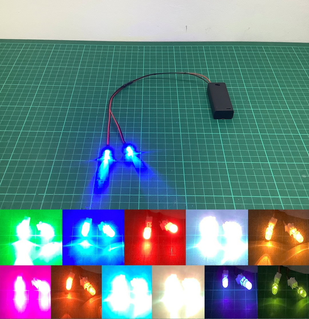 5mm LED Light Kit on off Switch, Cosplay Fursuit Costume Lights, Fully ...