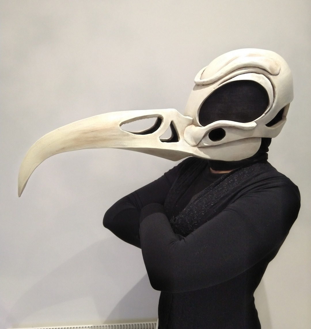 Khonshu Mask, Moon Knight Cosplay Skull Head PDF Template Pattern ...