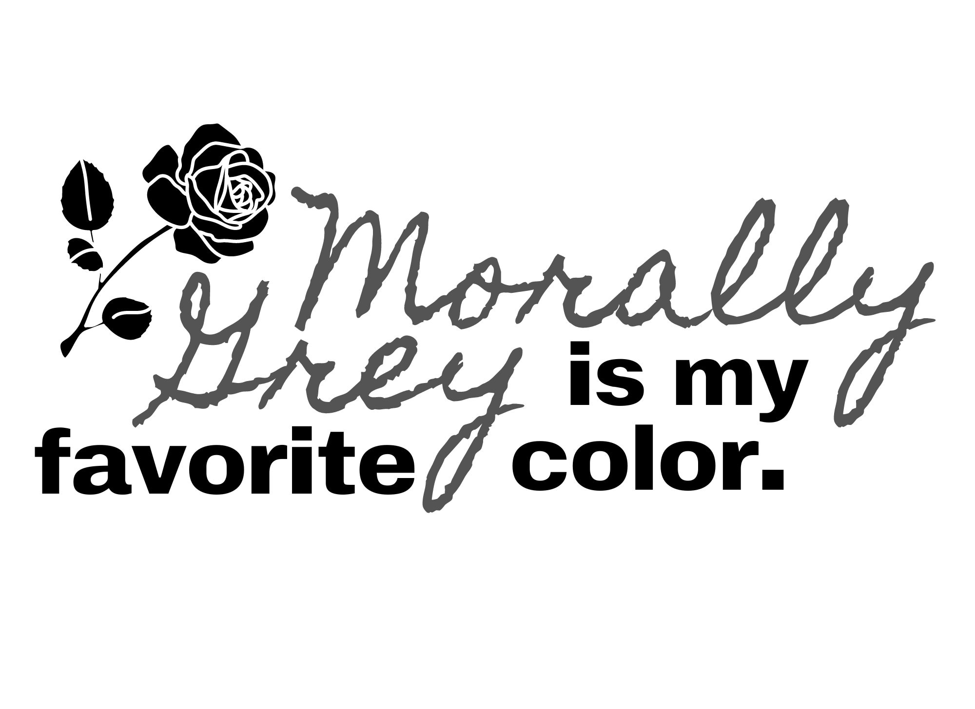 Morally Grey - Etsy