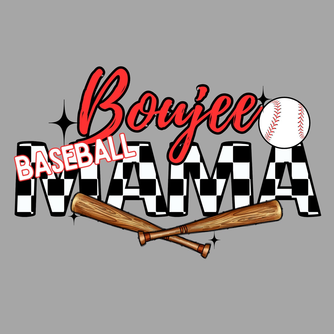 Boujee Baseball Mama PNG - Etsy