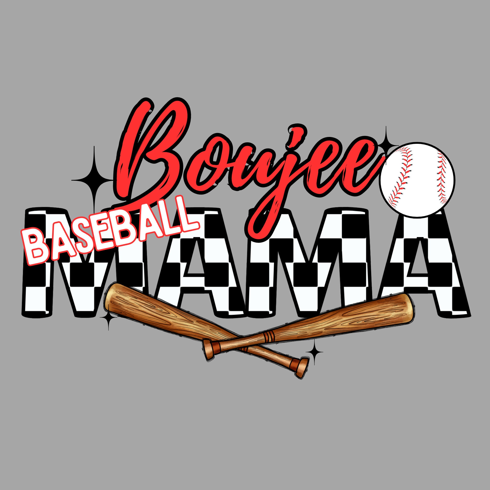 Boujee Baseball Mama PNG - Etsy