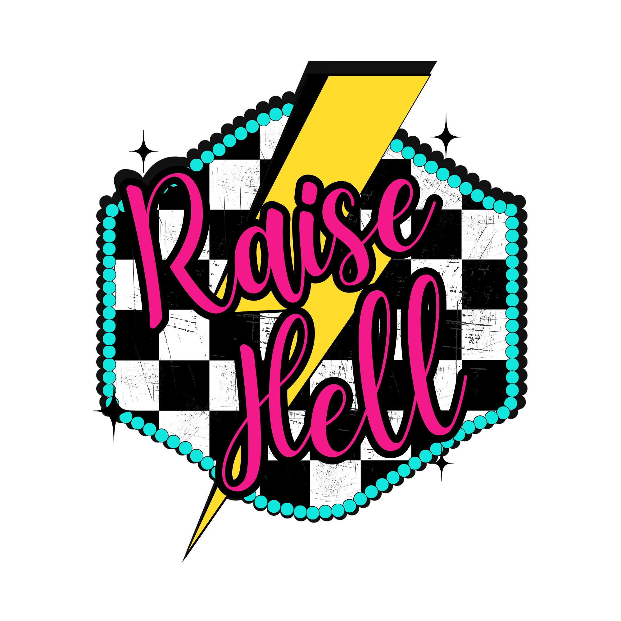 Raise Hell PNG - Etsy