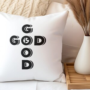 God is Good Modern Typography Christian Wall Art | Svg, Png, Eps ...