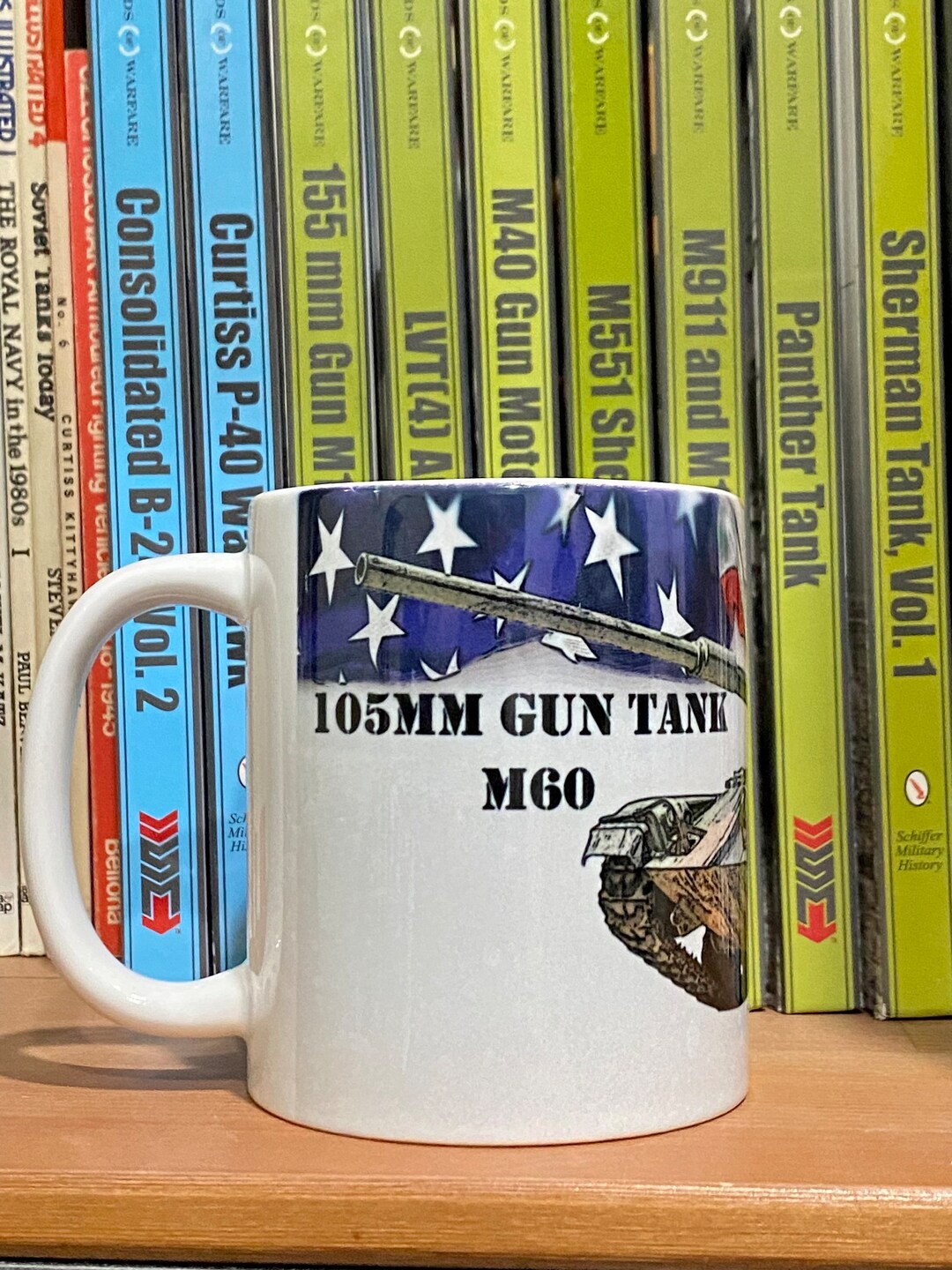 105mm Gun Tank M60 Ceramic Mug 11oz - Etsy