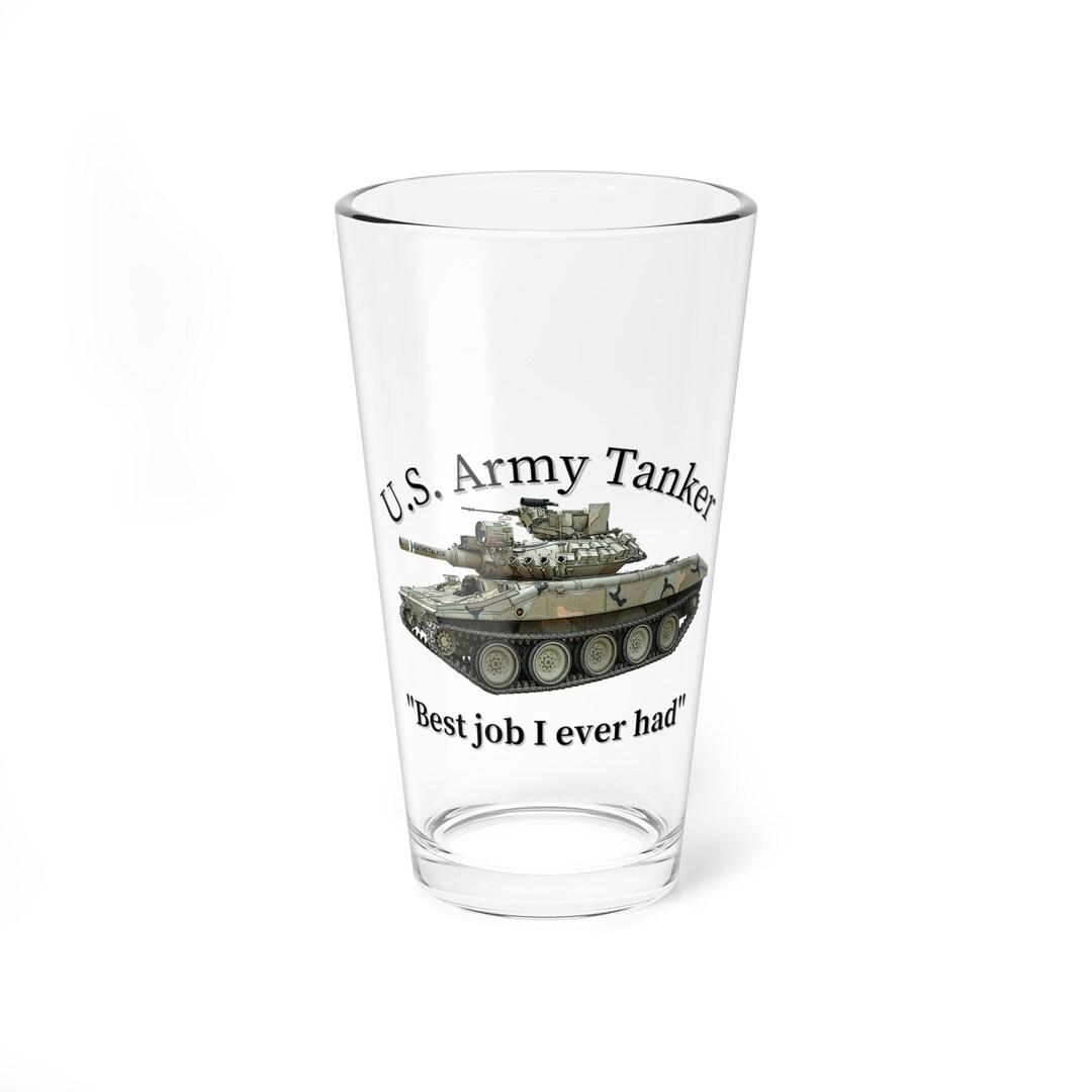 M551 Sheridan Tanker Pint Glass, U.S. Army, 16oz - Etsy