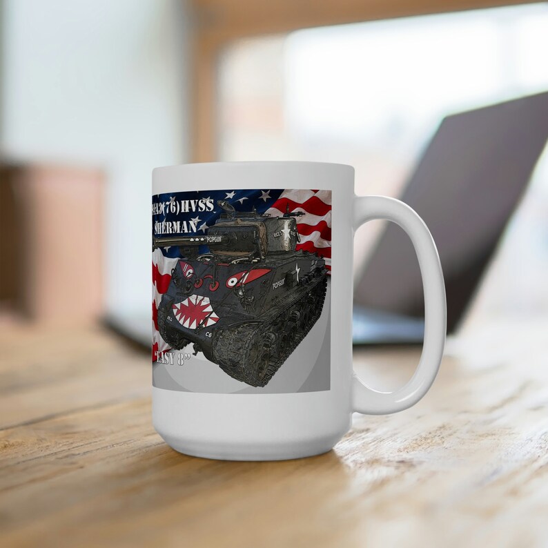 M4A3 Easy 8 Sherman Tank Ceramic Mug 15oz - Etsy