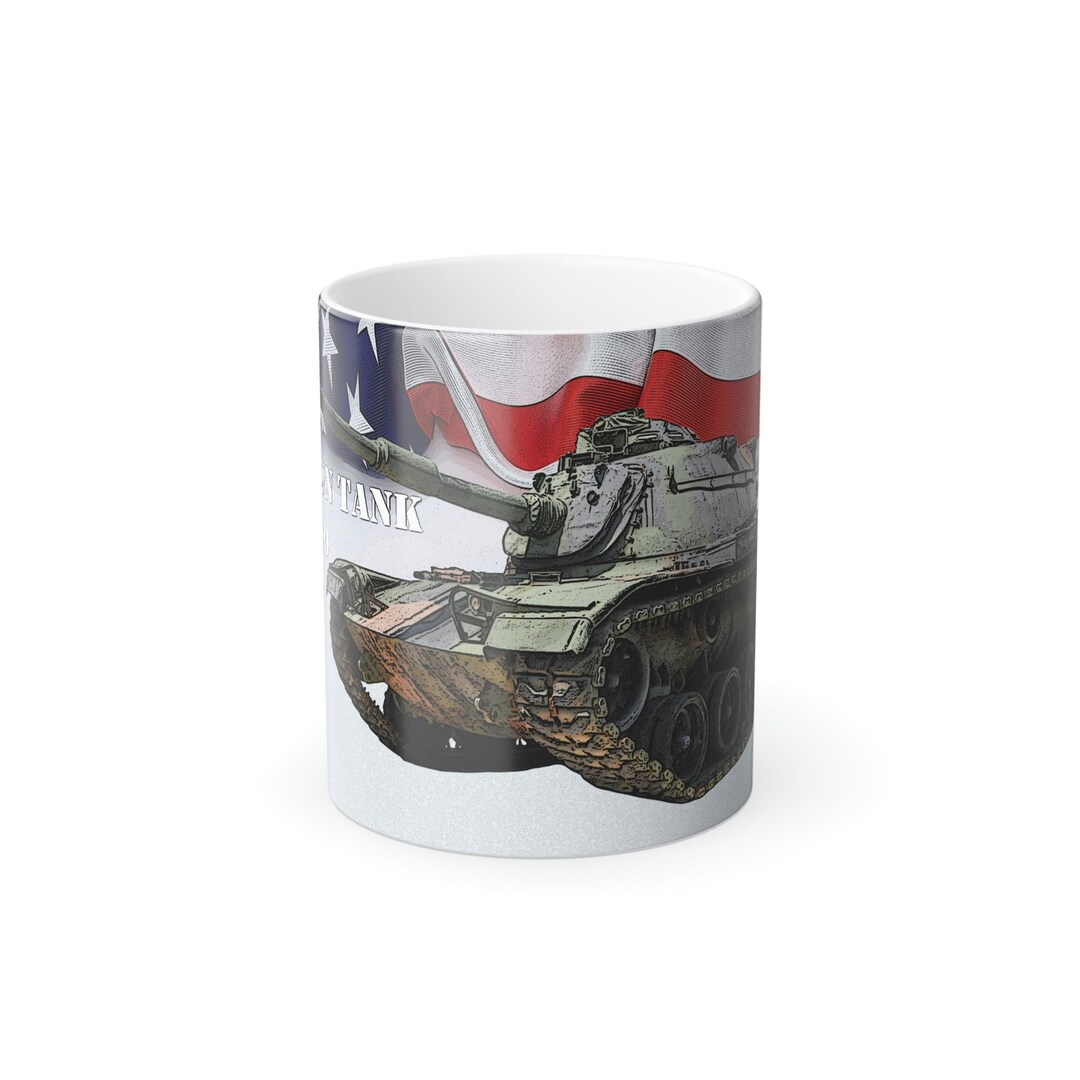 105mm Gun Tank M60 Color Morphing Mug, 11oz - Etsy