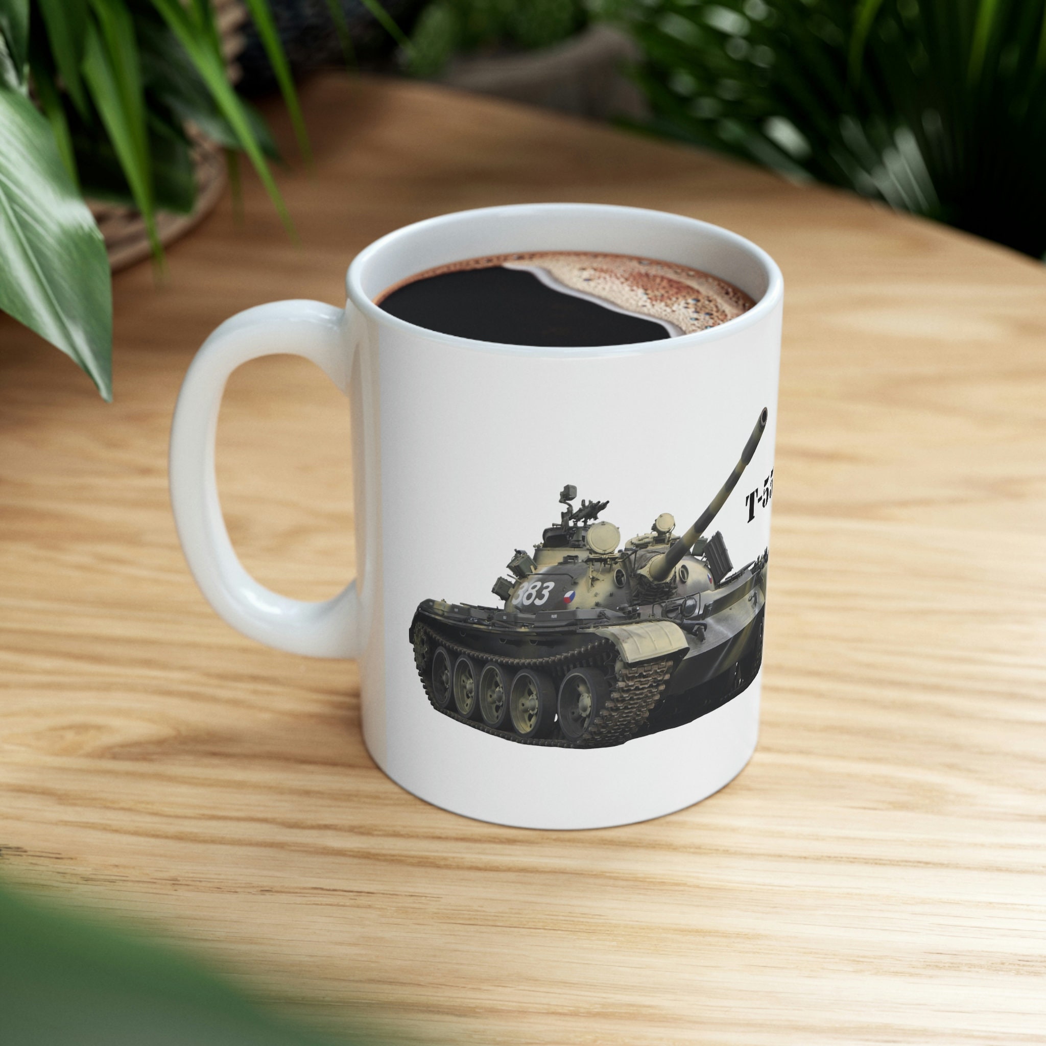 T-55 Main Battle Tank Ceramic Mug 11oz - Etsy