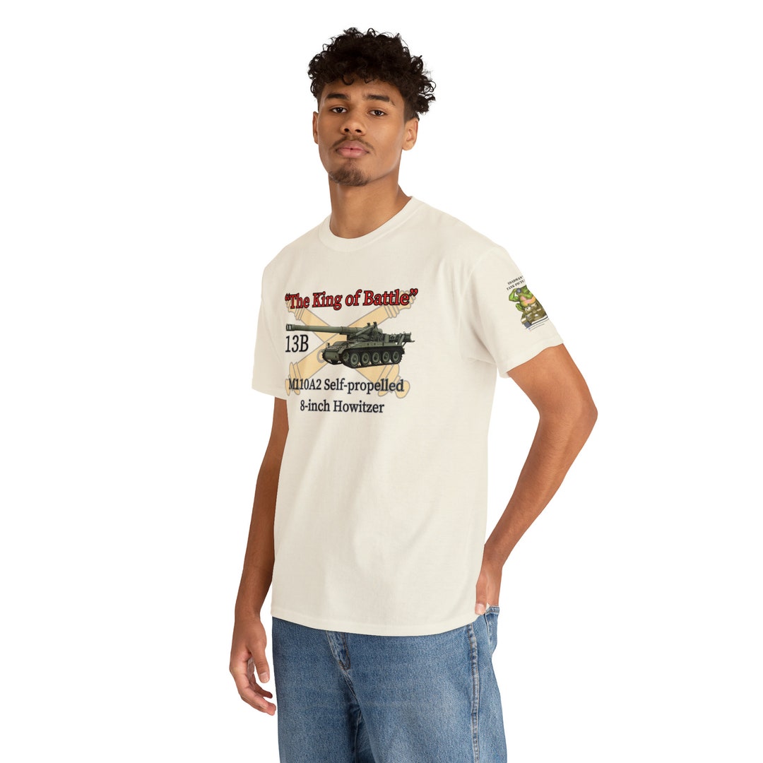 King of Battle M110 Howitzer Field Artillery Unisex Heavy Cotton Tee - Etsy