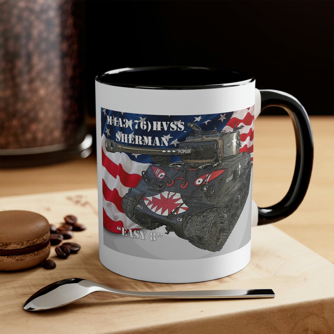 M4A3 Easy 8 Sherman Tank Accent Coffee Mug, 11oz - Etsy