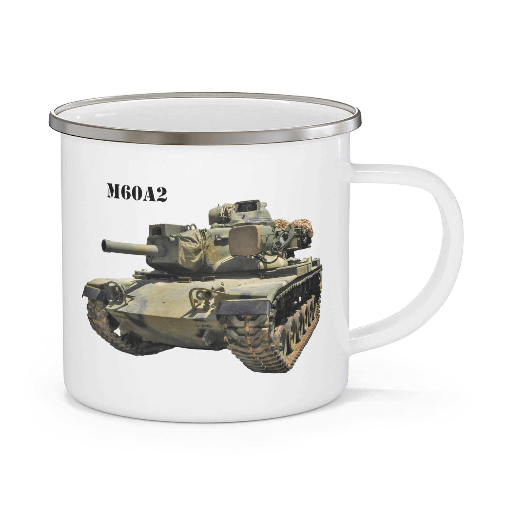 U.S. Army M60A2 Main Battle Tank 12oz Enamel Camping Mug - Etsy Israel
