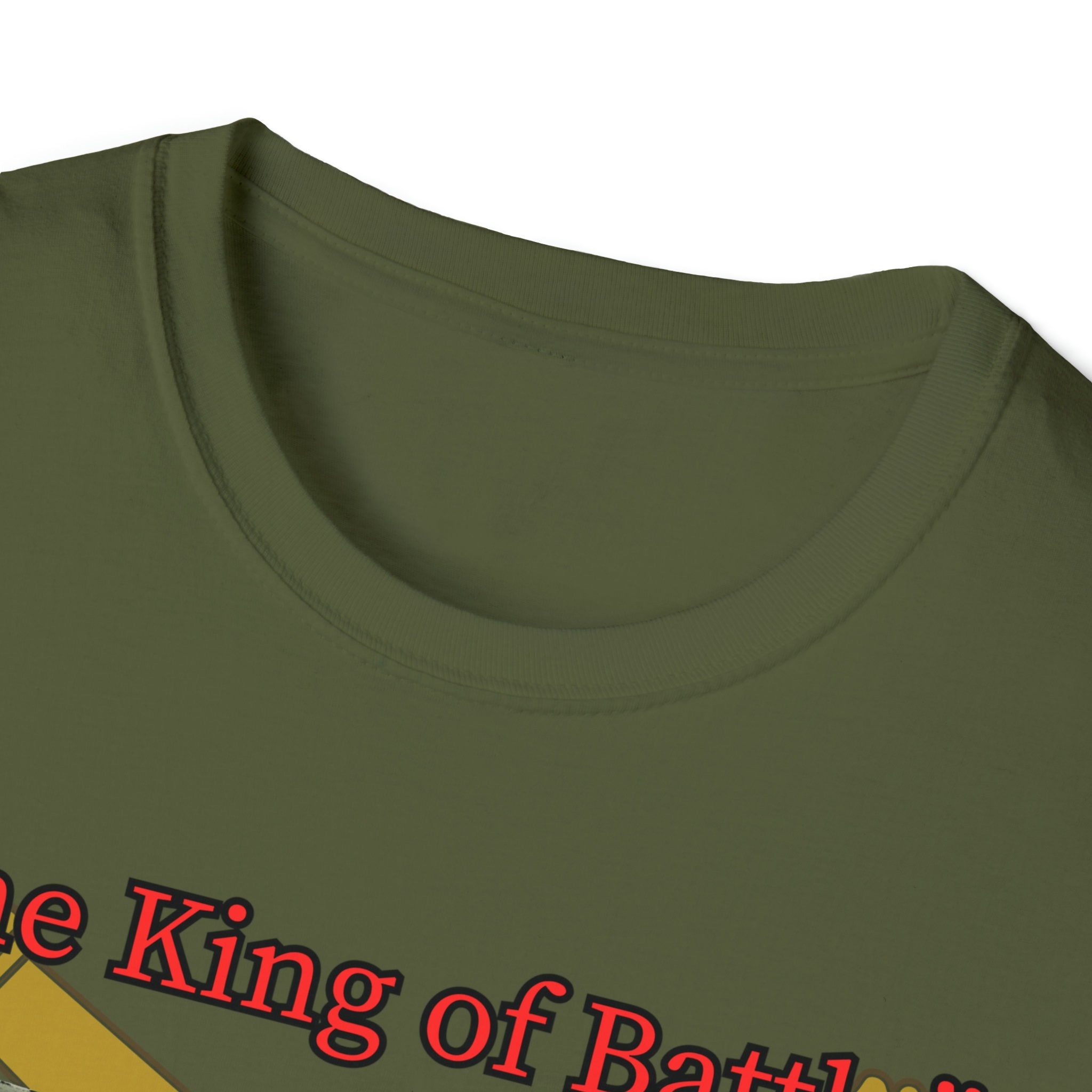 King of Battle M110 Howitzer Field Artillery Unisex Softstyle T-shirt ...