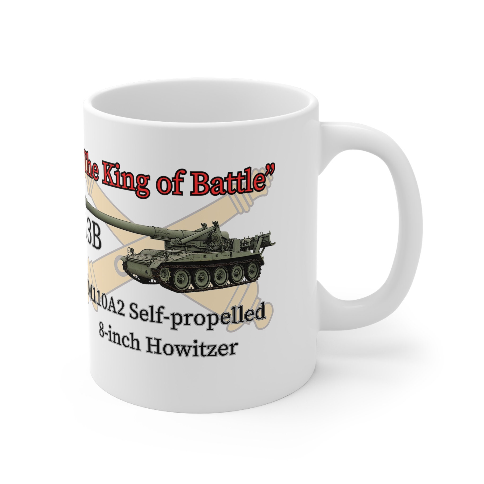 King of Battle M110 Howitzer Army Artillery Ceramic Mug 11oz - Etsy